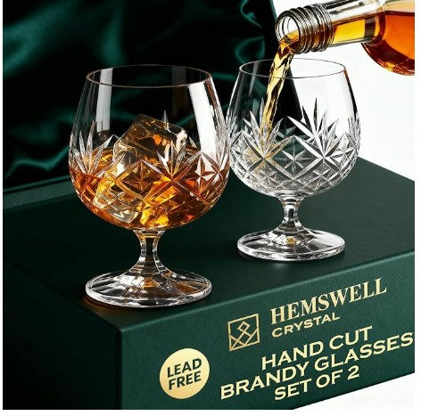 Luxury Kosher Gift Set With 7-Year Slivovitz, Brandy, Two Hemswell Han ...